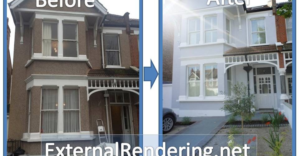 Traditional Rendering Company In London | EWI Construction Ltd